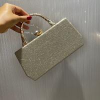 China Vintage Style Hasp Women Handbag adorned with Designer Highlight Sequins Leather Trend for sale