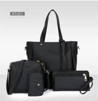 China NATIONAL Style Unisex PU Leather Crossbody Bag with Large Capacity and Lychee Pattern for sale