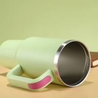 China 40oz Double Wall Stainless Steel Stan Car Metal Travel Coffee Mug Tumbler with Handle for sale