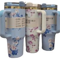 China Thermal Insulation 40oz Water Cup with Handle for Adults Outdoor Tour Business Gifts for sale