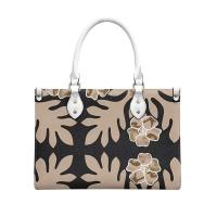 China Hawaiian PU Leather Business Handbags with Customized Color and Vintage Crossbody Bag for sale