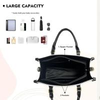 China Hawaiian PU Leather Business Handbags with Customized Color and Vintage Crossbody Bag for sale
