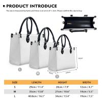 China Hawaiian PU Leather Business Handbags with Customized Color and Vintage Crossbody Bag for sale