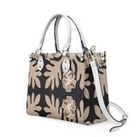 China Hawaiian PU Leather Business Handbags with Customized Color and Vintage Crossbody Bag for sale