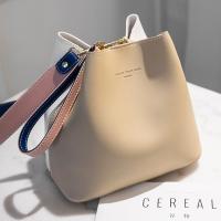 China 2024 Summer Female Bucket Bag Contrast Color and Motion Detection for a Versatile Bag for sale