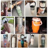 China Sustainable Insulated Tumbler Coffee Cup Car Beer Travel Mug with Handle and Lid 20oz 30oz for sale