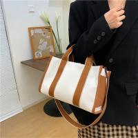 China Trend Canvas Bag Ladies Fashion Shoulder Handbag Large Capacity Women's Single Shoulder Bag for sale