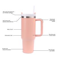 China 40oz Stainless Steel Insulated Travel Cup American Style Design for Sustainable for sale
