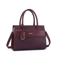 China GLAMOR 2024 Ladies Bags Women's Handbag Set with Geometric Pattern and PU Leather for sale