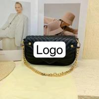 China Retro Women Bags 2023 Solid Color Handbags With Chain Crossbody in Picture Color for sale
