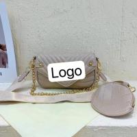 China Retro Women Bags 2023 Solid Color Handbags With Chain Crossbody in Picture Color for sale