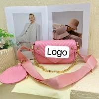 China Retro Women Bags 2023 Solid Color Handbags With Chain Crossbody in Picture Color for sale