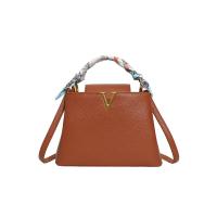 China Women's Suitcase CANDY Pattern PU Leather Shoulder Bag for Durable and Stylish Travel for sale