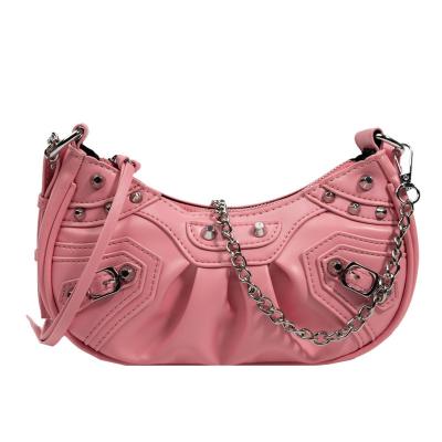 China Fashionable Style Women's Handbag Luxury Female Purse Shoulder Crossbody Bag 24*6*12cm for sale