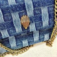 China Canvas Fabric Square Crossbody Handbags Designer Eagle Head Messenger for Fashionable for sale