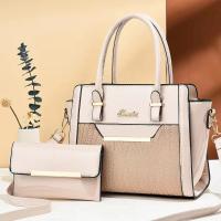 China Winter Season Large Capacity Handbags Set for Women in Alligator Pattern PU Leather for sale