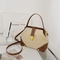China GHJ-26 Fashion PU Single Handbags With Lock For Women's Shoulder Tote Bag CANDY Pattern for sale