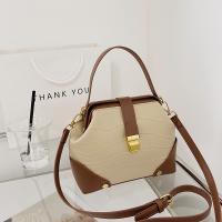 China GHJ-26 Fashion PU Single Handbags With Lock For Women's Shoulder Tote Bag CANDY Pattern for sale