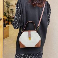 China GHJ-26 Fashion PU Single Handbags With Lock For Women's Shoulder Tote Bag CANDY Pattern for sale
