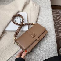China Women's Braided PU Leather Handbags With Stylish Zip Closure for Fashionable Look for sale