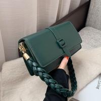 China Women's Braided PU Leather Handbags With Stylish Zip Closure for Fashionable Look for sale