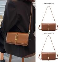 China PU Leather Shoulder Bag For Women Fashionable Dress Style Two Straps Waterproof for sale