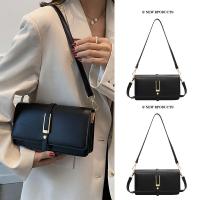 China PU Leather Shoulder Bag For Women Fashionable Dress Style Two Straps Waterproof for sale