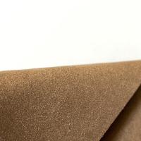 China Micro Fiber Suede Leather Fabric 1.4m Width 0.6-1.0mm Thickness for Footwear and Accessories for sale