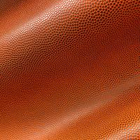 China 1.6mm Thickness Basketball Pattern Non-Woven Leather - 1.4m Width Anti-Slip Sports Surface Material for sale