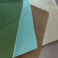 China Small Lichi Pattern 1.4mm PVC Leather - Abrasion Resistant For Indoor Furniture for sale
