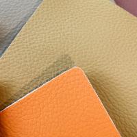 China Small Lichi Textured PVC Leather - Bright Color & Pet Damage Proof for sale