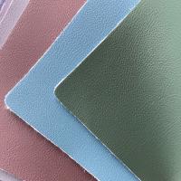 China Homes Hotels 1.4mm PVC Leather Material For Bed Frames Stable Performance for sale