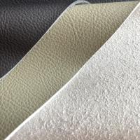 China Eco Friendly PVC Synthetic Leather 1.3mm Litchi Embossed Quick Ship For Sofa for sale