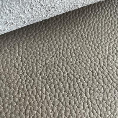 China PU Solvent Free Eco Faux Leather 1.6mm Thickness 1.4m Width Hydrolysis & Abrasion Resistant Material for sale