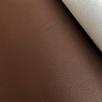 China Genuine PU Eco Leather 1.4m Width 1.6mm Thickness Anti-Scratching for Furniture Upholstery for sale