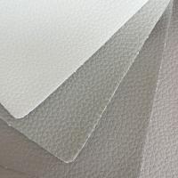 China XTT012 1.4m x 1.4mm PU Solvent-Free Eco Leather with Litchi Pattern - 21 Colors for Home Decor Upholstery for sale