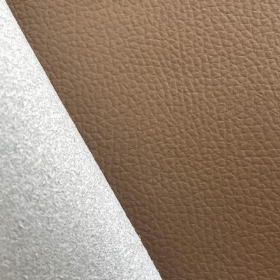 China XTT012 EPU Eco Leather Fabric 1.4mm Thickness 1.4m Width Solvent-Free Silicone Coated for Furniture for sale