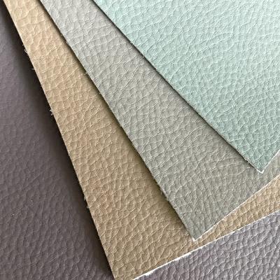 China KUNPEN Series EPU Eco Synthetic Leather 1.6mm Thick 1.4m Wide Silicone Solvent-Free for Furniture for sale