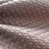 China Custom Woven PVC Artificial Leather Upholstery Fabric 1.4m Width 800m MOQ Hydrolysis Resistant for sale