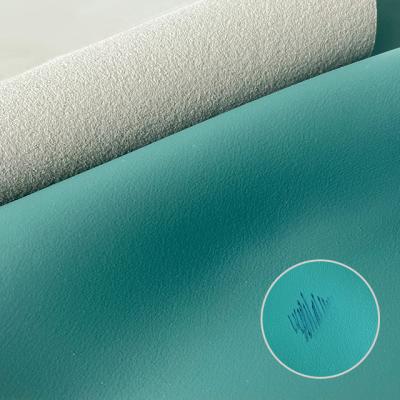 China Medical Grade Silicone Synthetic Leather for Hospital Furniture - 1.4m Width, 500m MOQ, Flame Retardant for sale