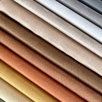 China JHWY58 Velvety Soft Suede Fabric 1.45m Width 370g/㎡ Weight for Furniture Upholstery for sale