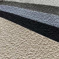 China Micro Fiber Backing TPU Rexine Leather Safety Footwear Material - 1.4m Width Cement Grain Pattern for Industrial Shoes for sale