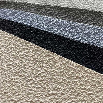 China Micro Fiber Backing TPU Rexine Leather Safety Footwear Material - 1.4m Width Cement Grain Pattern for Industrial Shoes for sale