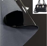 China Mirror Finish PU Synthetic Leather - 1.4m Width, 0.8mm Thickness for Footwear and Fashion Accessories for sale