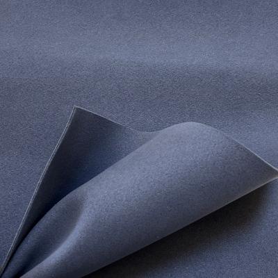 China Micro Fiber Suede Synthetic Leather 1.4-1.8mm Thickness 1.4m Width For Shoes And Bags for sale
