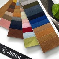 China Eco-Friendly Artificial Leather Suede Material 1.4mm Thickness 1.37m Width Custom Colors for Shoes and Bags for sale
