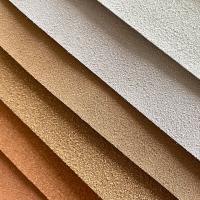 China Custom Color Eco Leather Suede Material - 1.4mm Thickness, 1.37m Width for Footwear and Accessories for sale