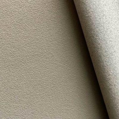 China PU Imitation Suede Faux Leather for Gloves - 1.4m Width 0.8mm Thickness Industrial Material for sale