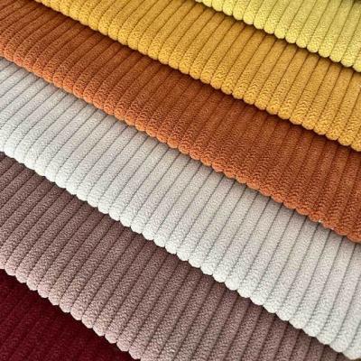 China 145cm Width Fade-Proof Polyester Upholstery Fabric - 270g/㎡ Cut-Pile Velvet for Furniture & Sofas for sale