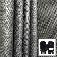 China PU Rexine Leather for Gloves - 1.4m Width 0.7mm Thickness Wet Embossed Non-Slip Material for sale